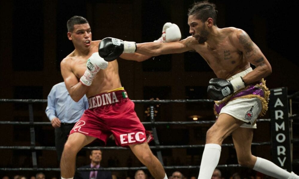 James, Morrell Jr. in action at The Armory - Big Fight Weekend