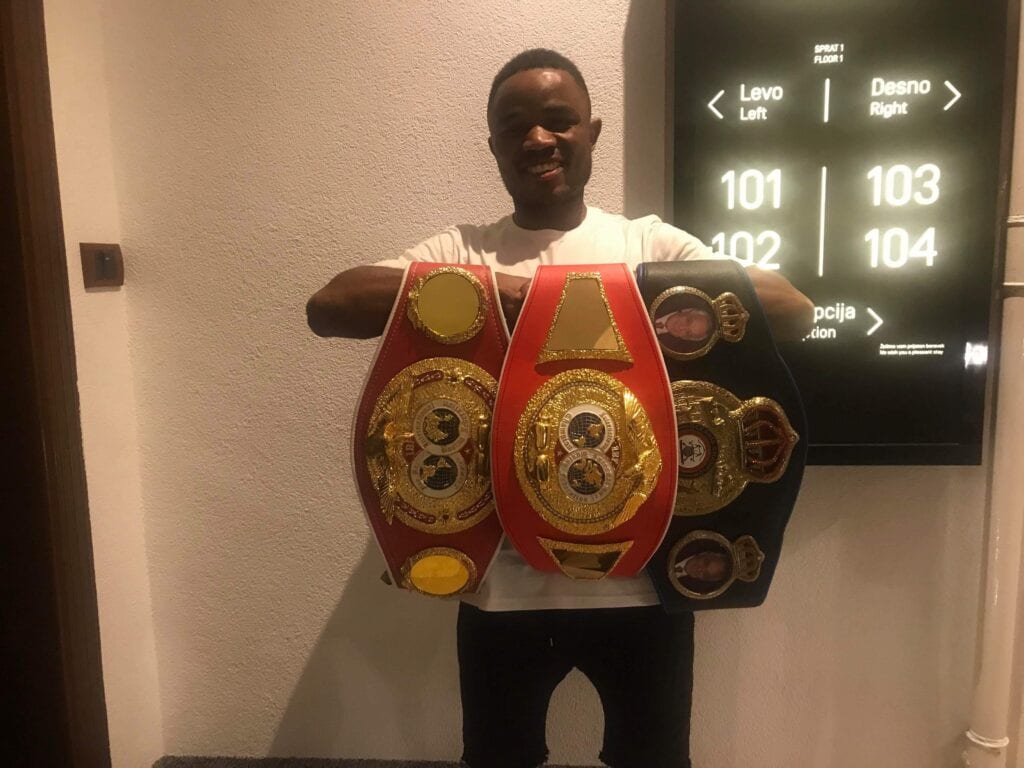 Bruno Tarimo victorious against Gurdijeljac, gains IBF belt - Big Fight ...