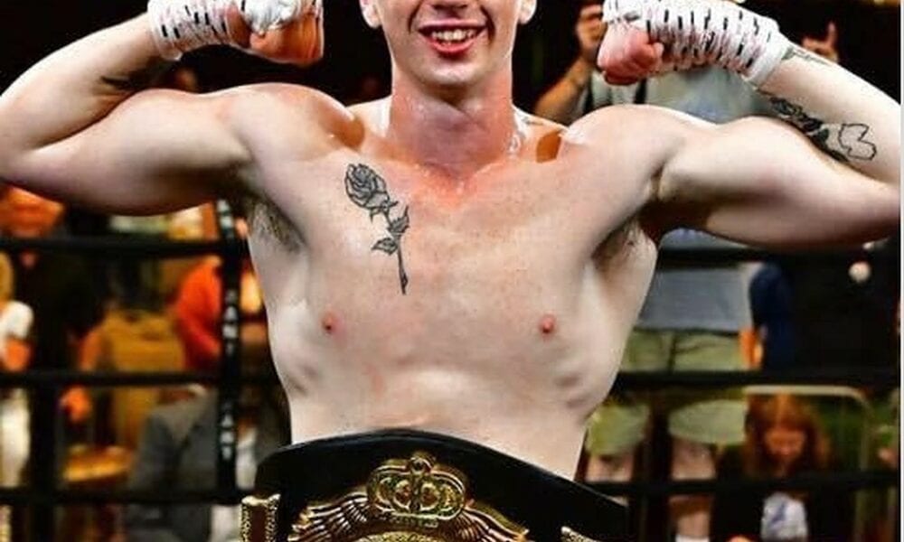 Chris Thomas in action this weekend in Delaware - Big Fight Weekend