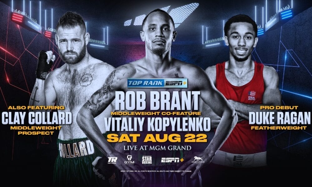 Rob Brant back in action in 'The Bubble' - Big Fight Weekend