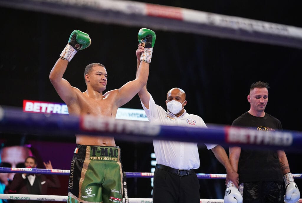 Tommy McCarthy Signs With Matchroom - Big Fight Weekend