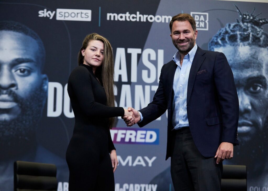 Sandy Ryan Signs With Matchroom Boxing - Big Fight Weekend