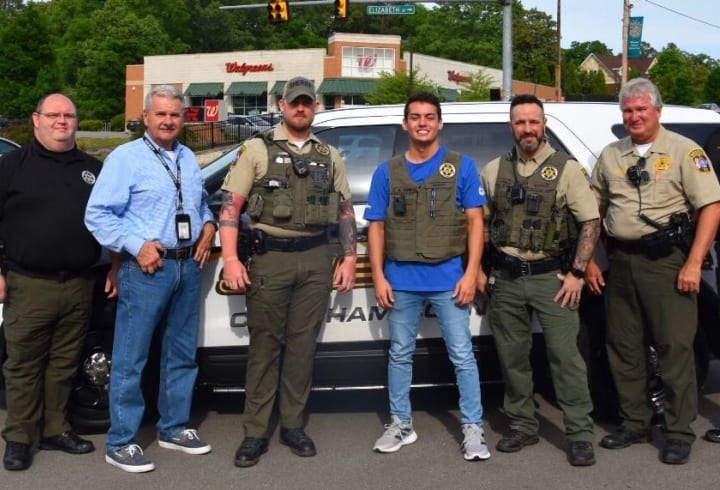 Ty Tomlin Rides Along With Local Police - Big Fight Weekend