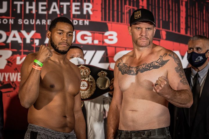 Hunter Stops Wilson In One Way Traffic In Four - Big Fight Weekend