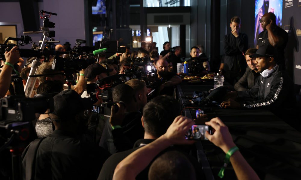 Joshua Perfect in UK Football Stadiums Per William Hill - Big Fight Weekend