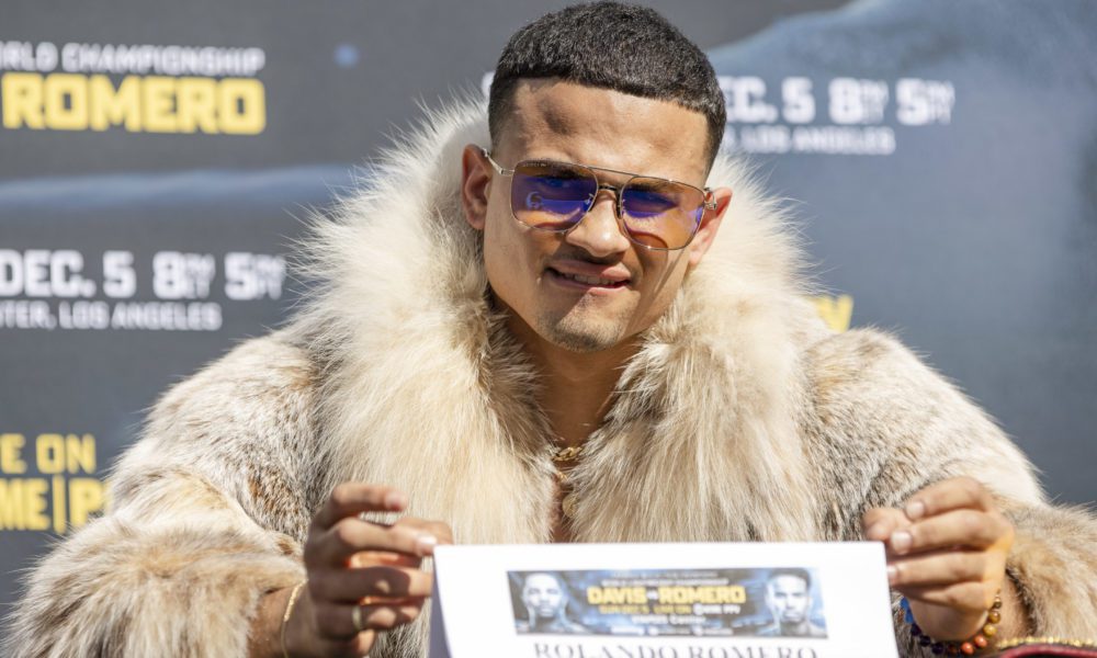 Rolly Romero Pulled From Showtime Tank Davis PPV Fight - Big Fight Weekend