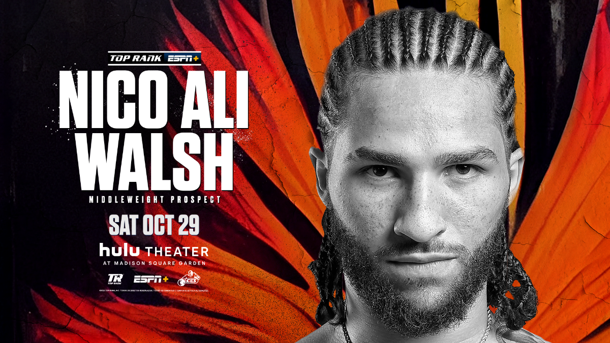 Nico Ali Walsh To Return On Lomachenko October Card - Big Fight Weekend