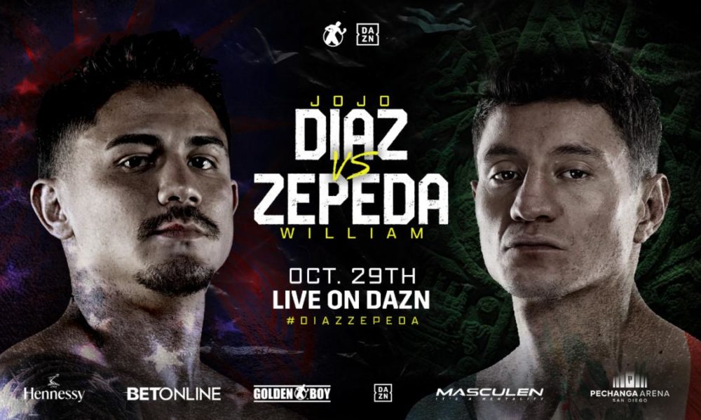 Golden Boy Moves JoJo Diaz-William Zepeda To October 29th - Big Fight ...
