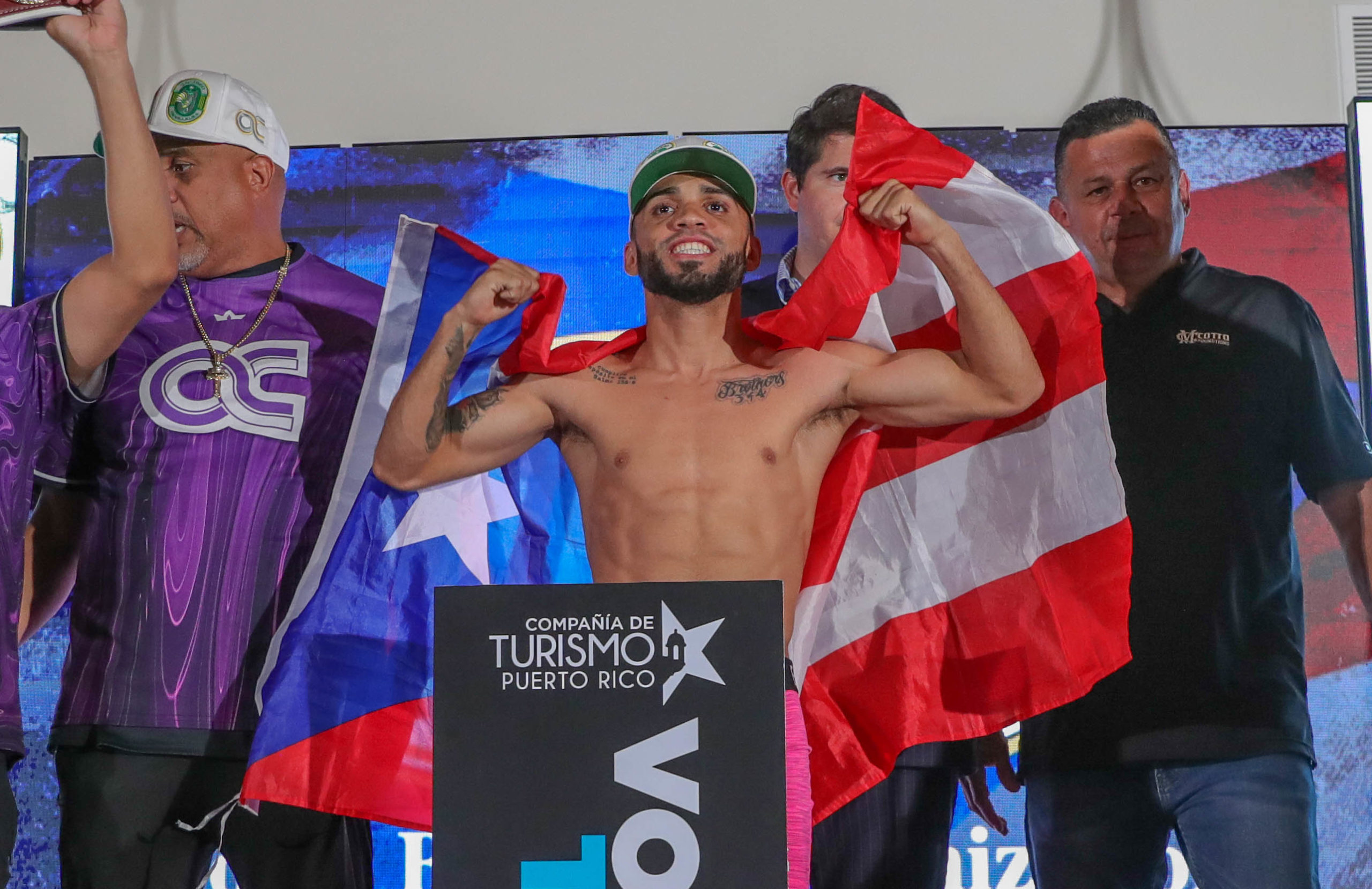 Oscar Collazo Headlines In Puerto Rico For First Defense - Big Fight ...