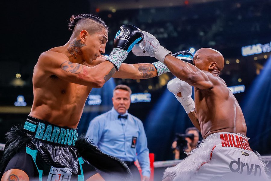 Mario Barrios Decisions Ugas On Canelo Undercard - Big Fight Weekend