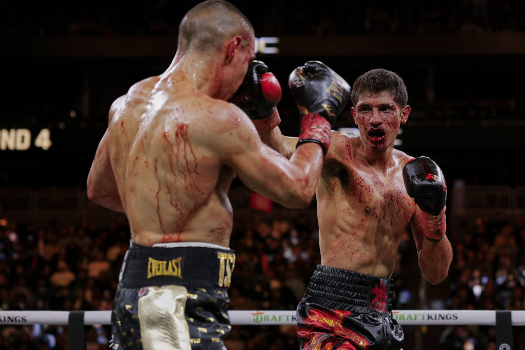 Sebastian Fundora Unifies Titles in Bloody Affair vs. Tim Tszyu