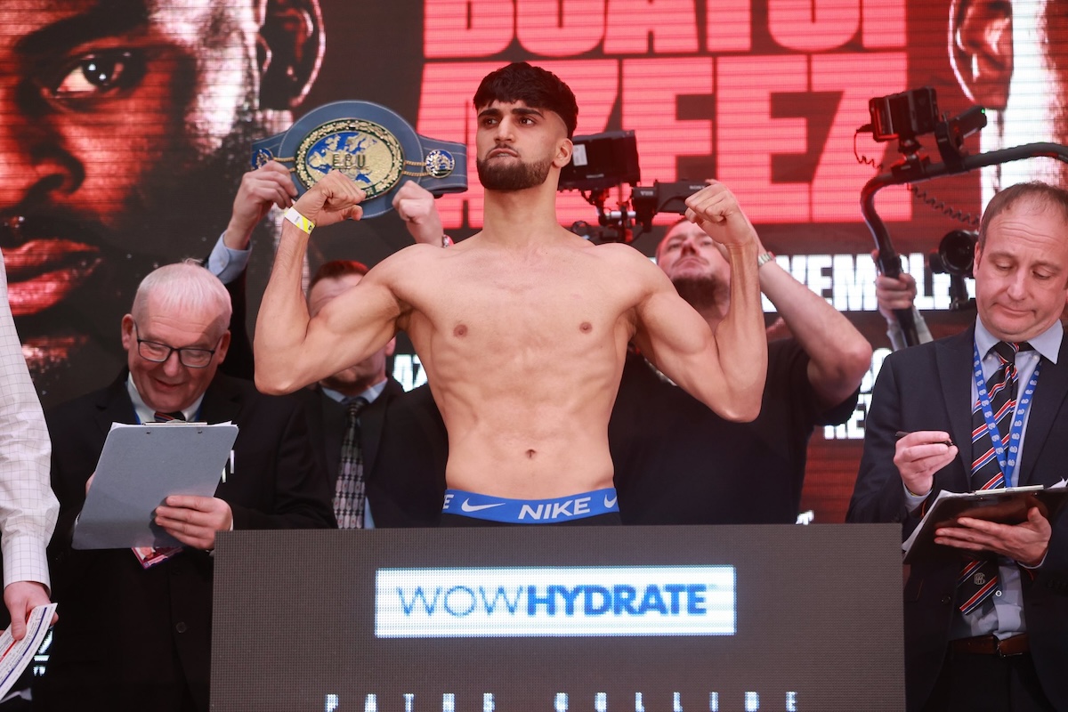 Adam Azim Challenges Eubank and Smith After Davies KO