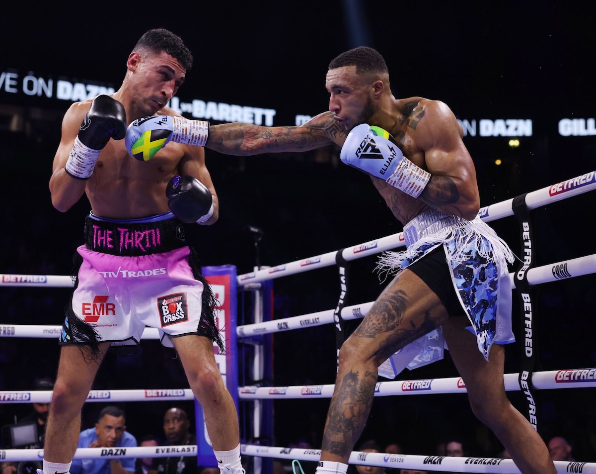 Jordan Gill vs. Zelfa Barrett Ends With Impressive Late Stoppage