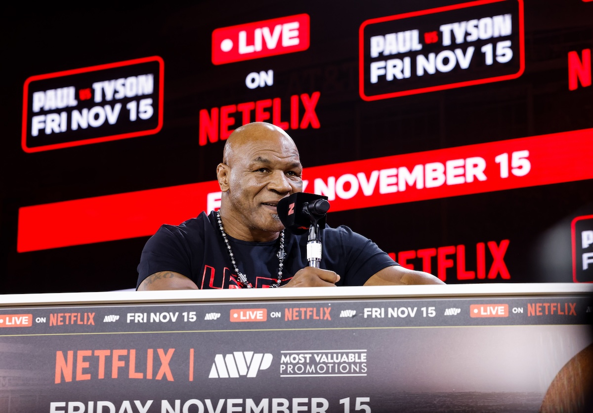 Mike Tyson Netflix Return Following Nov. 15 Jake Paul Fight