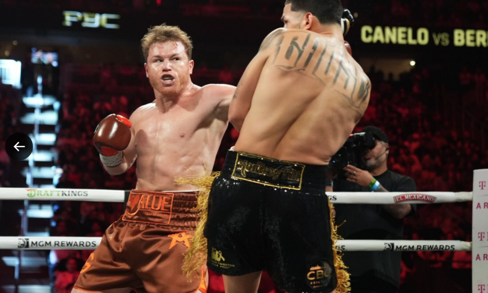 Canelo Drops, Cruises to Victory Against Berlanga