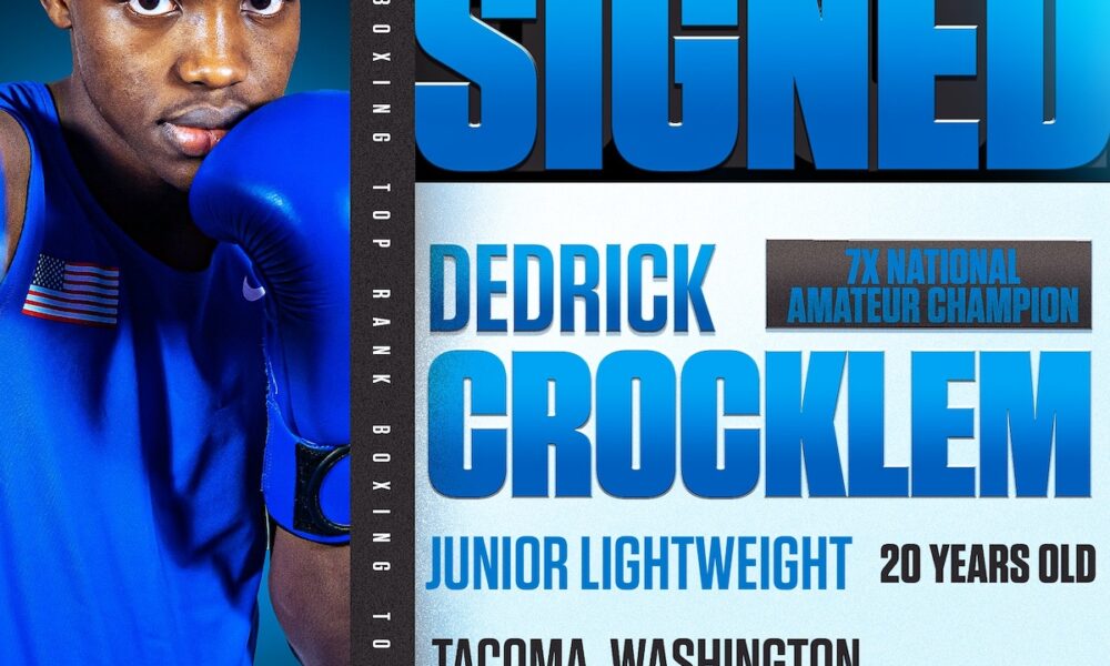 Team USA Standout Amateur Signs With Top Rank