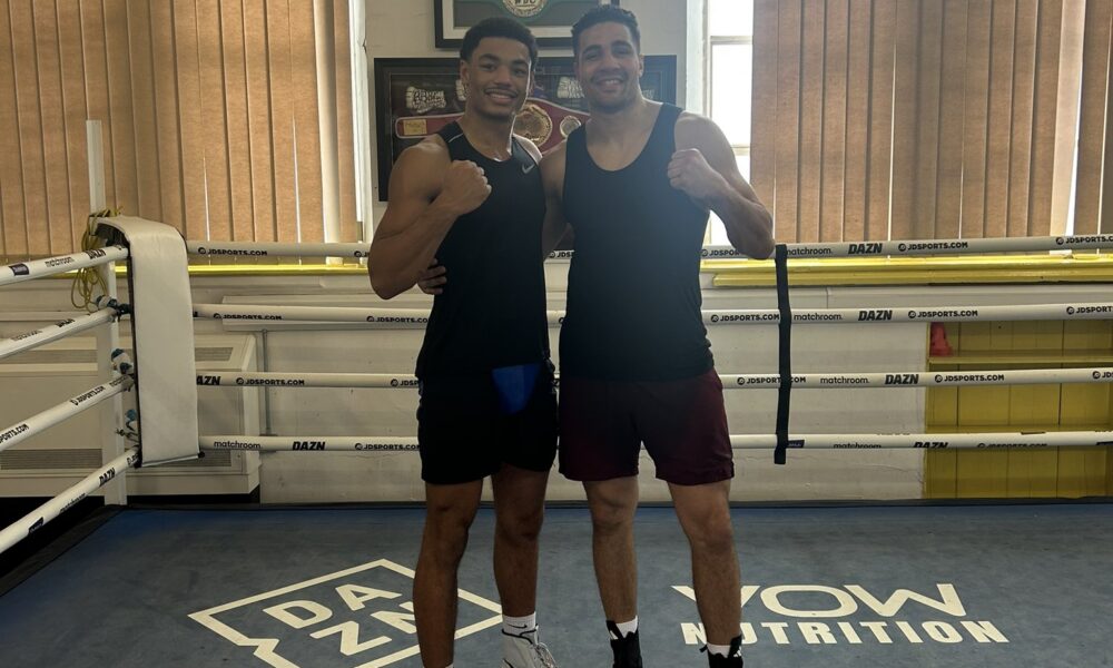 Leo Atang Unveiled by Matchroom Boxing on April 18