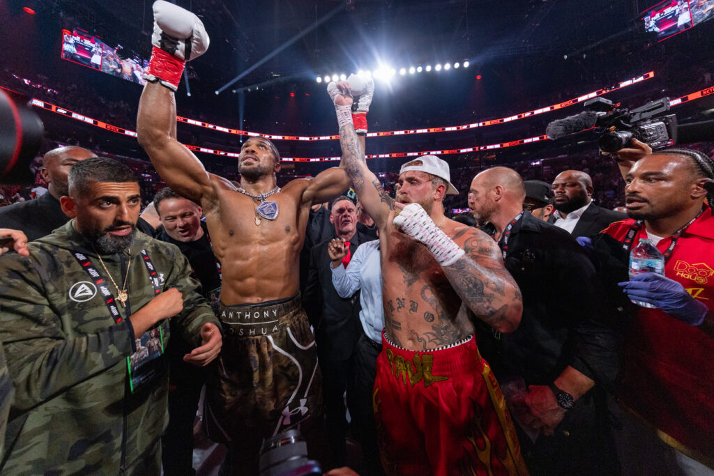 Looking at what Anthony Joshua vs Jake Paul revealed on Dec. 19